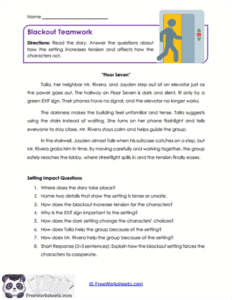Analyzing Literature Worksheets For Grade 6 - FreeWorksheets.Com