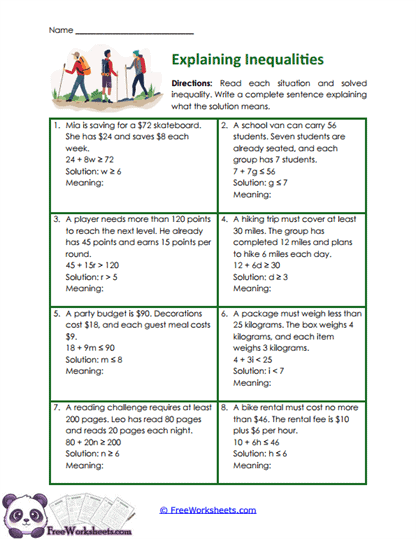 Solution Meaning Worksheet - FreeWorksheets.com