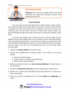 Grade 10 Reading Comprehension Worksheets | Analysis & Synthesis