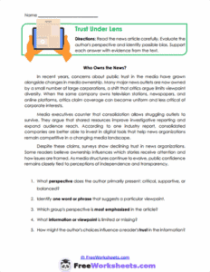 Grade 11 Reading Comprehension Worksheets - FreeWorksheets.Com