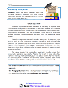 Grade 11 Reading Comprehension Worksheets - FreeWorksheets.Com