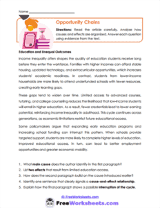 Grade 11 Reading Comprehension Worksheets - FreeWorksheets.Com