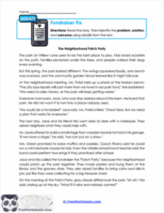 Grade 4 Reading Passages | Comprehension Skills