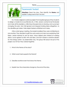 Grade 5 Reading Comprehension Worksheets | Informational & Literary Skills