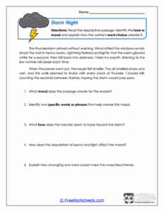 Grade 7 Reading Passages Worksheets - FreeWorksheets.Com