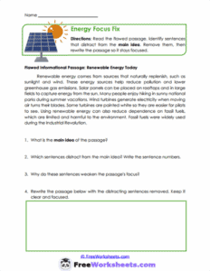 Grade 8 Reading Comprehension Worksheets - FreeWorksheets.Com
