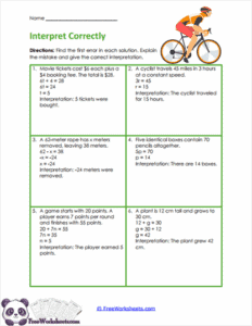 Error Meaning Worksheet - FreeWorksheets.com