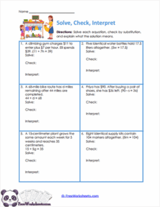Complete Solutions Worksheet - FreeWorksheets.com