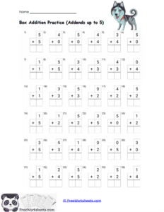 Understand Addition Worksheets For Grade 1 - FreeWorksheets.Com